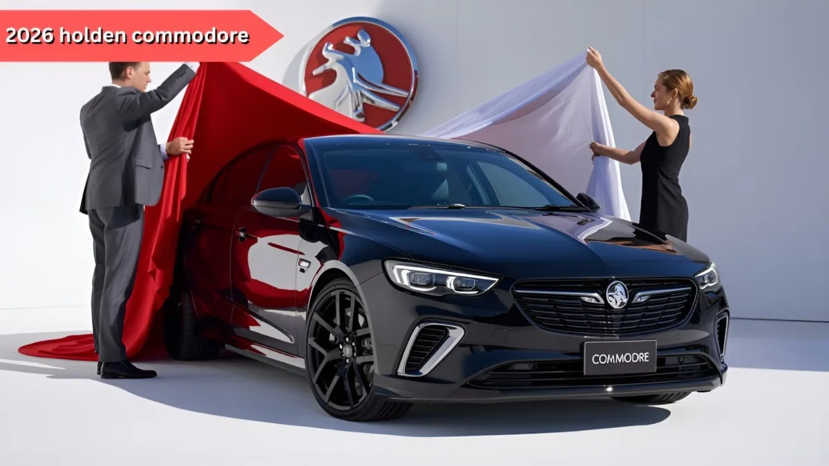 Holden Commodore 2026 Launched – Powerful Engine, Iconic Sedan Design ...