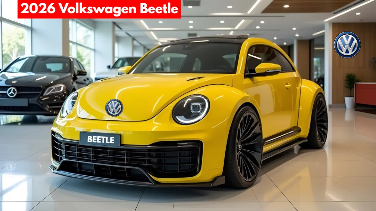 Volkswagen Beetle 2026 Launched – Powerful Engine, Iconic Retro Design ...